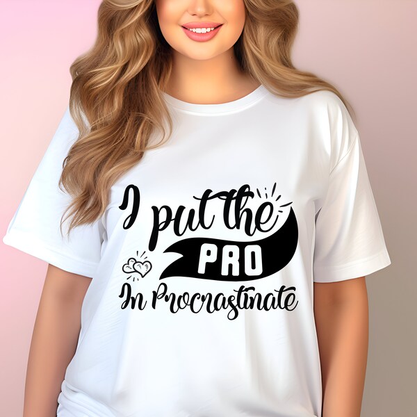 Procrastinate Svg - Etsy