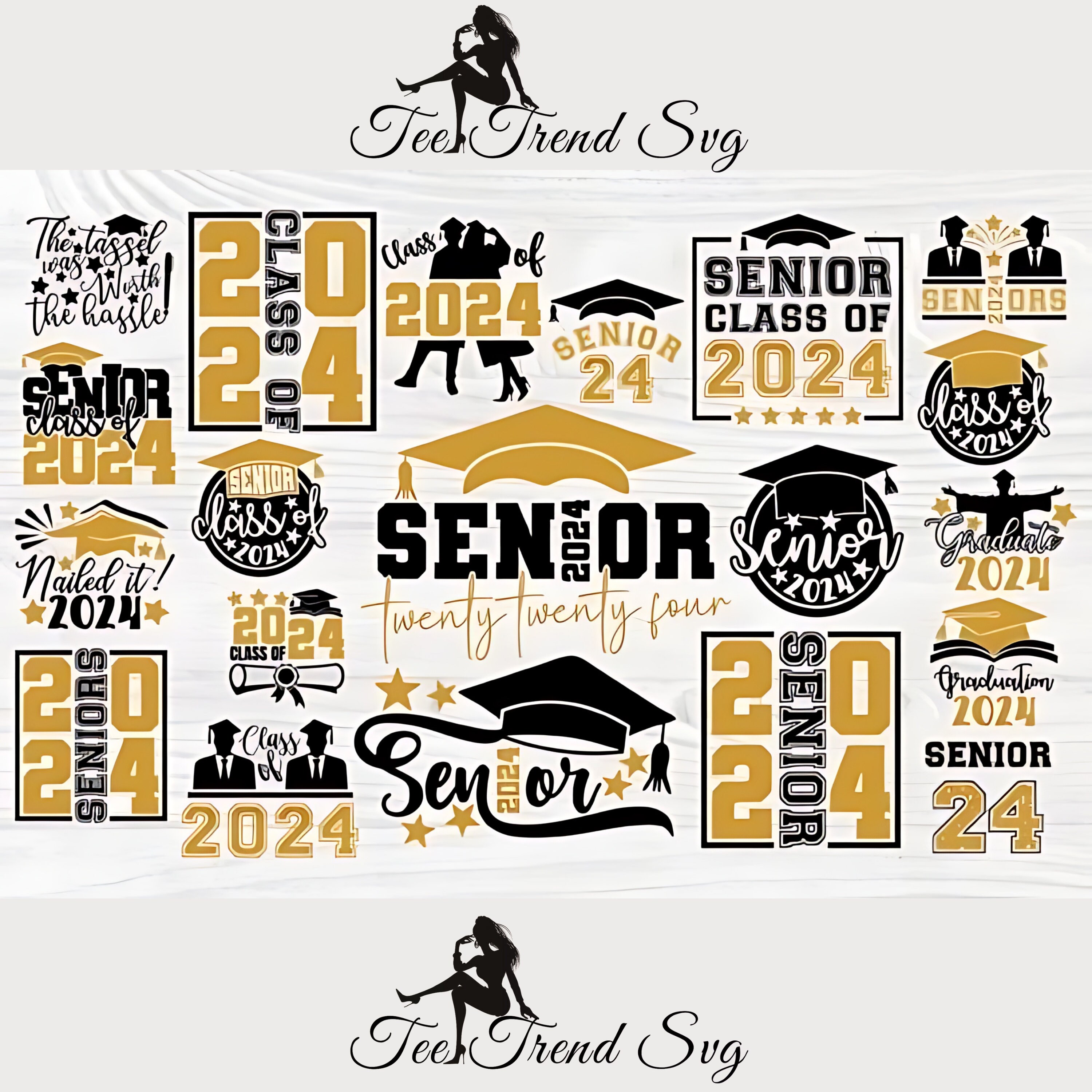 Graduation Svg, Graduation 2024 SVG Bundle, Graduation Shirt Svg ...