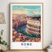 Rome Travel Poster | Rome Colosseum | Rome Print/poster | Rome Poster ...