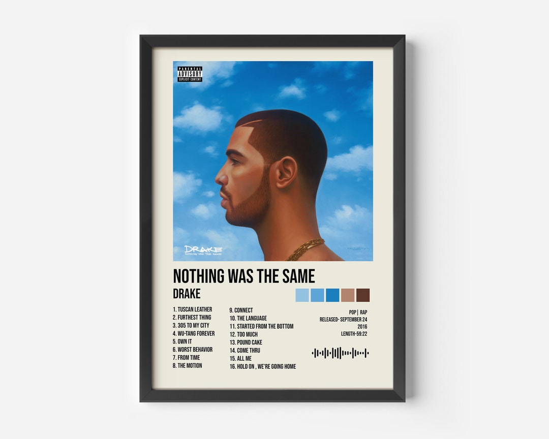 Drake Poster Nothing Was the Same Drake Playlist Drake Album Album ...