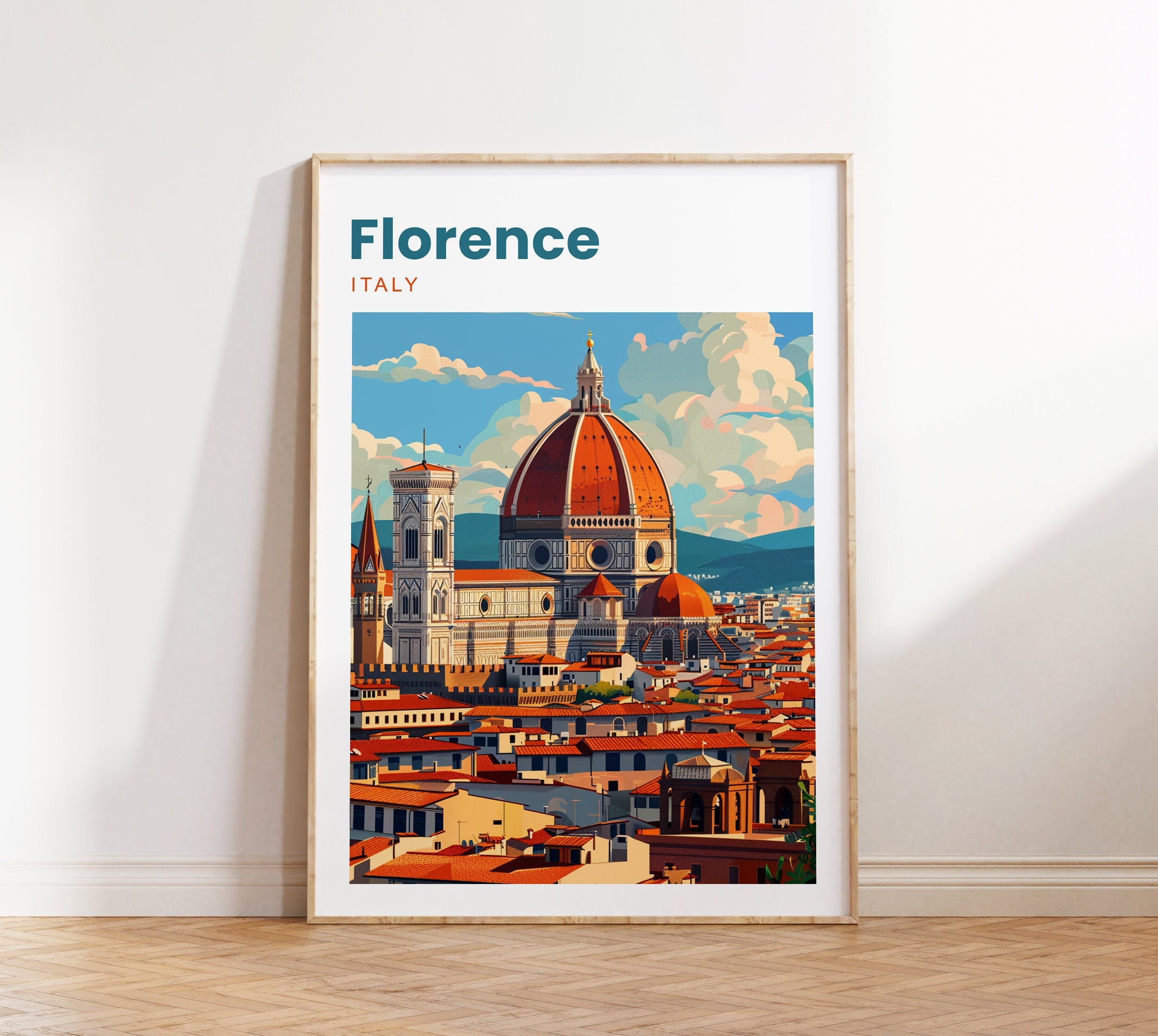 Florence Travel Print | Florence Travel Poster | Italy Print | Florence ...