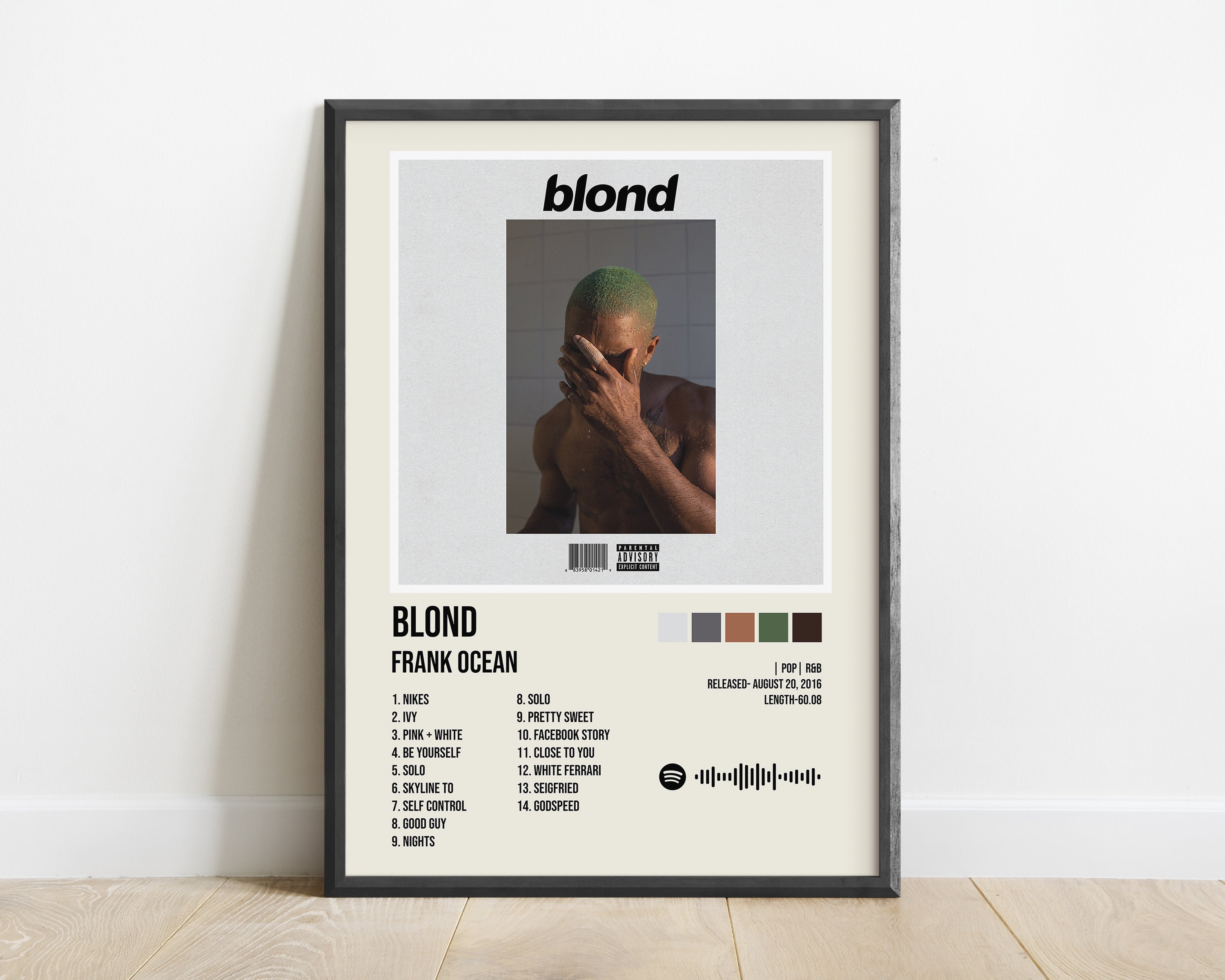 Frank Ocean Poster, Blond Poster sold by Brian O'donnell | SKU 40817434 ...