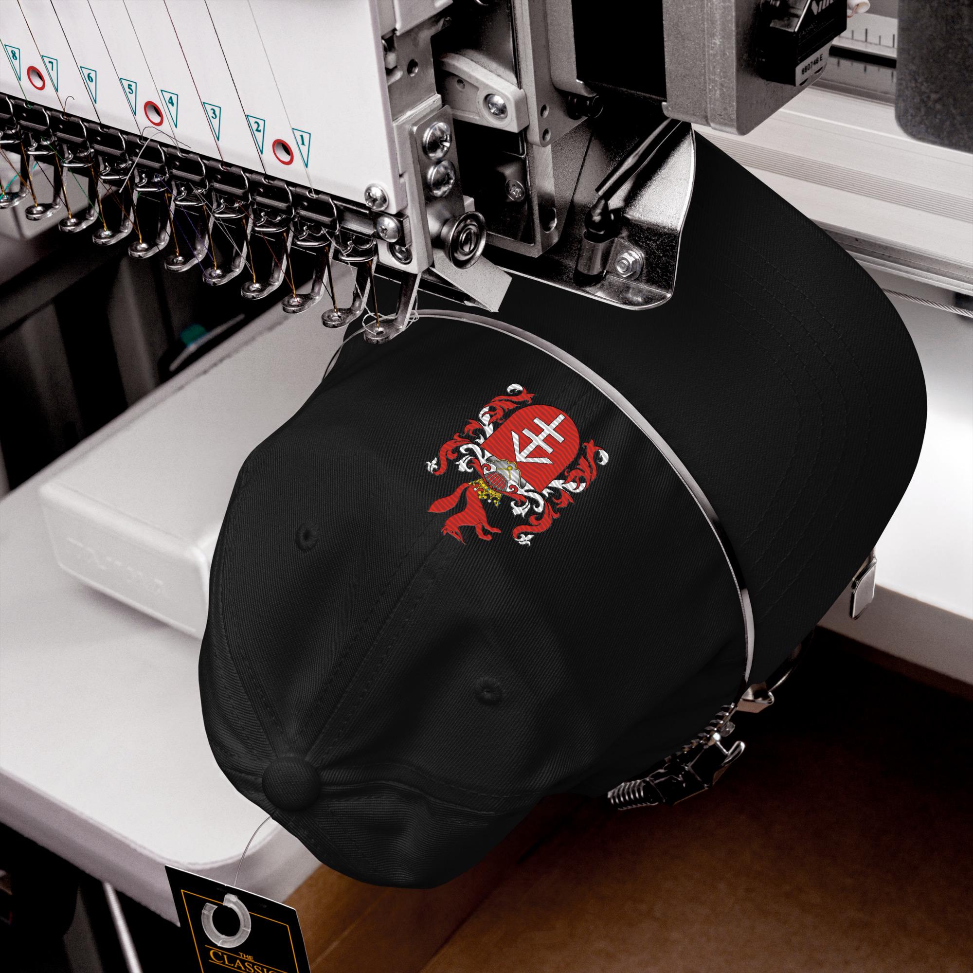 Custom Embroidered Family Crest/coat of Arms Baseball Cap Dad Hat - Etsy