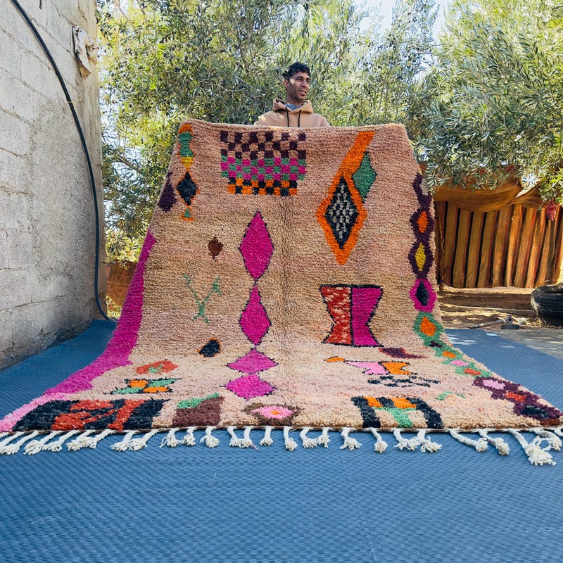 Geometric Carpet Large - Etsy