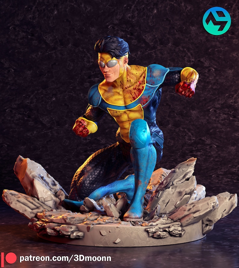 Invincible STL 3D Figure - Etsy