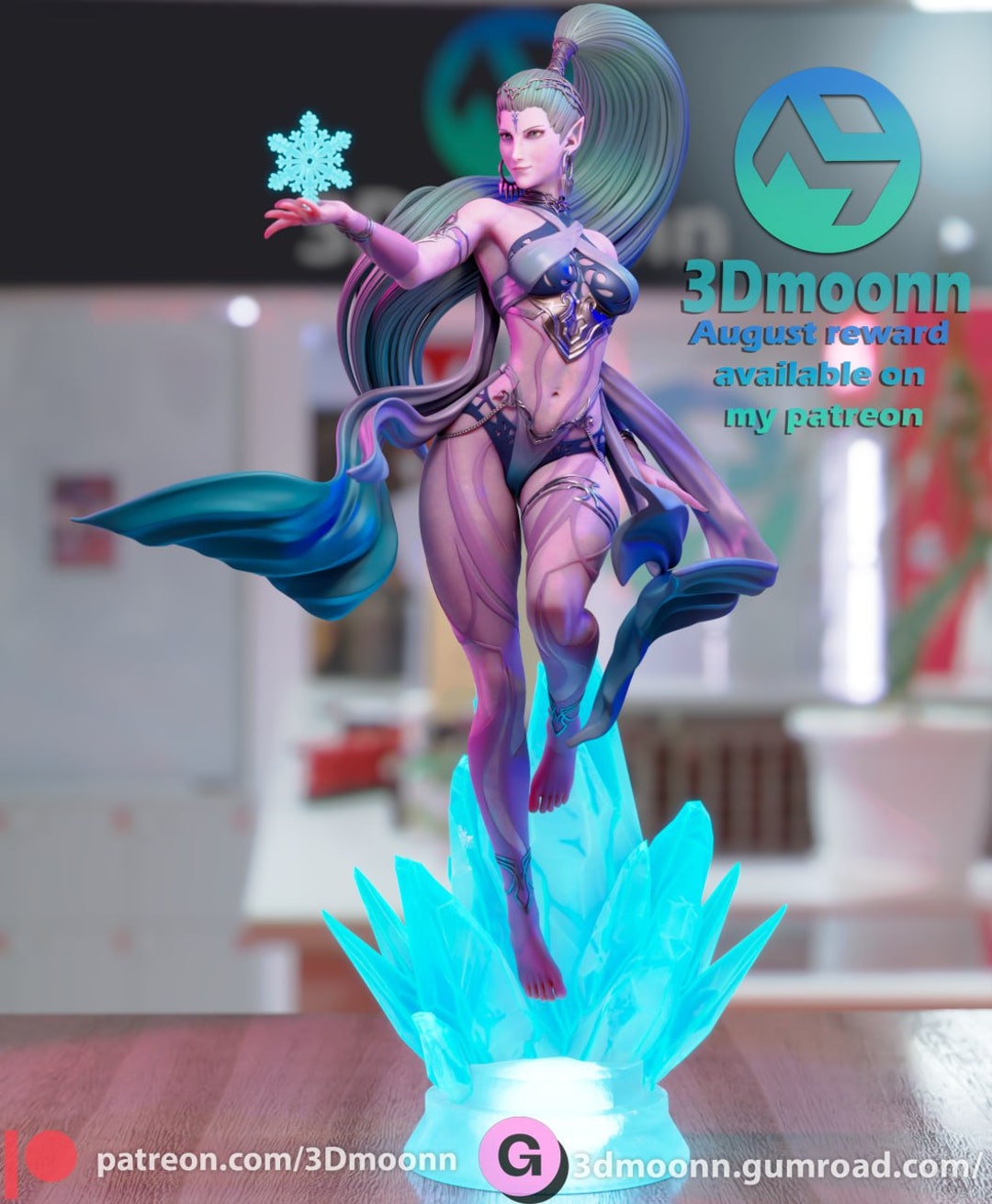 Shiva Medium NSFW 3d Figure - Etsy