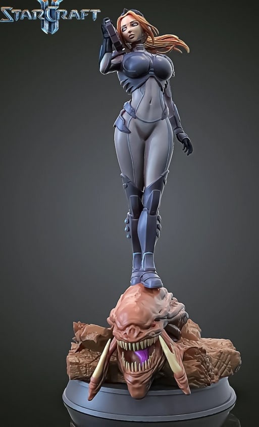Starcraft Nova Nsfw 3d Figure - Etsy