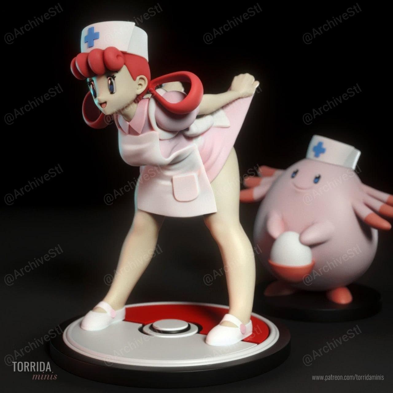 Nurse Joy Torrida Minis Stl Nsfw 3d Figure - Etsy