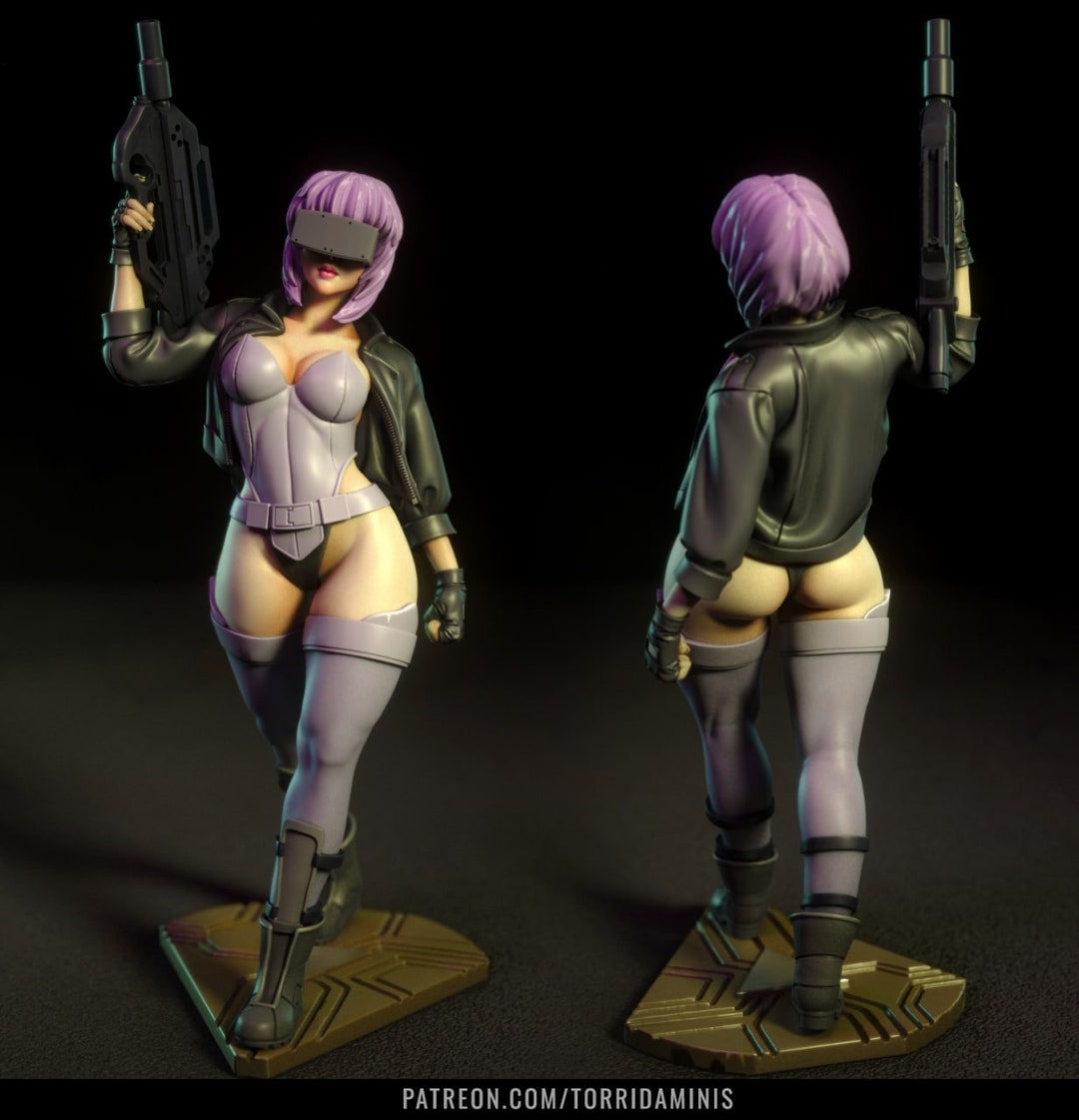 Ghost In The Shell Stl Nsfw 3d Figure Etsy