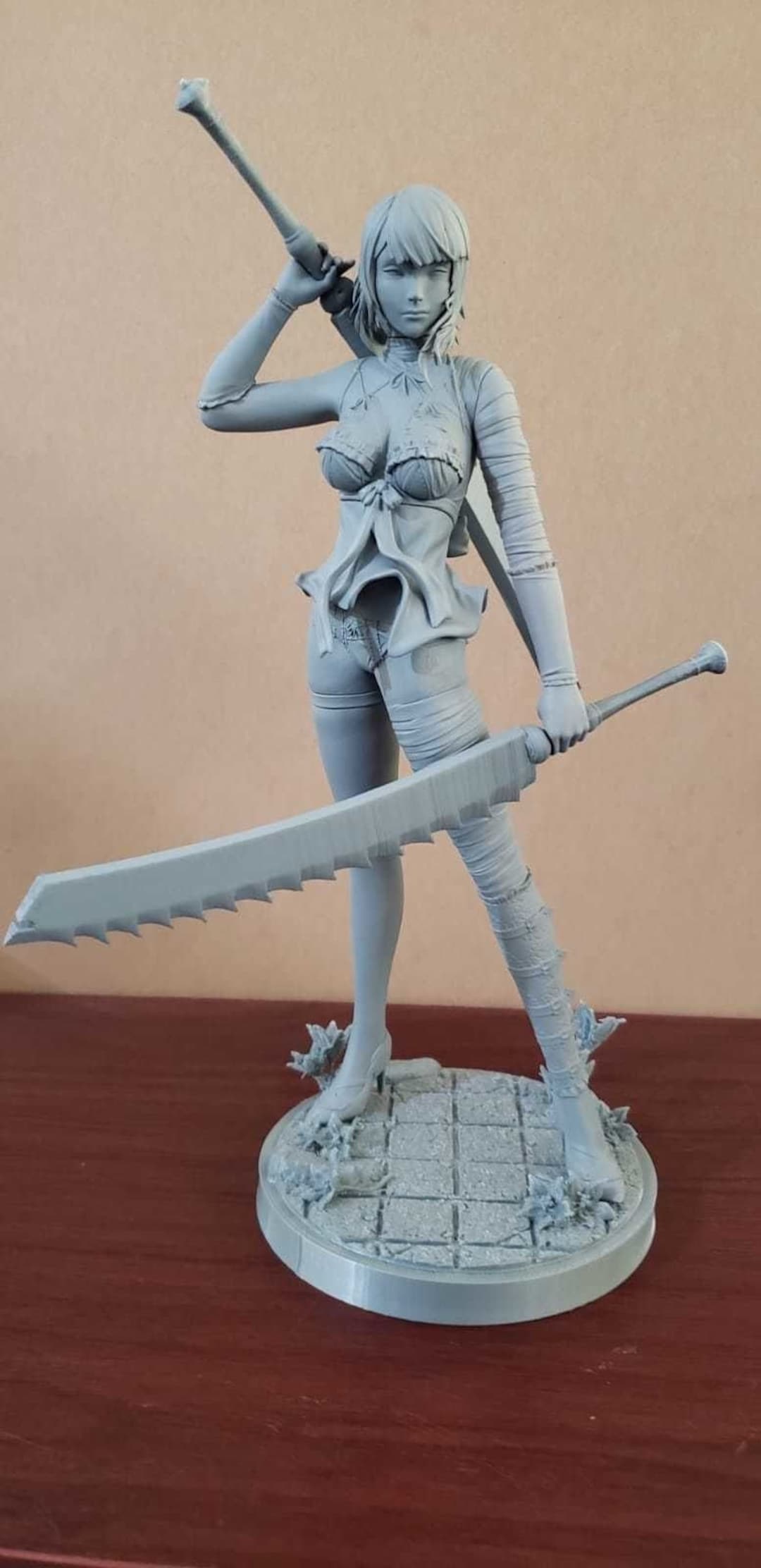 Kaine From Nier Replicant - 3d Figure - Etsy