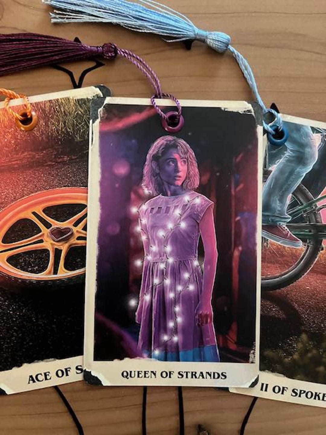 Stranger Things Tarot Card Bookmark - Etsy