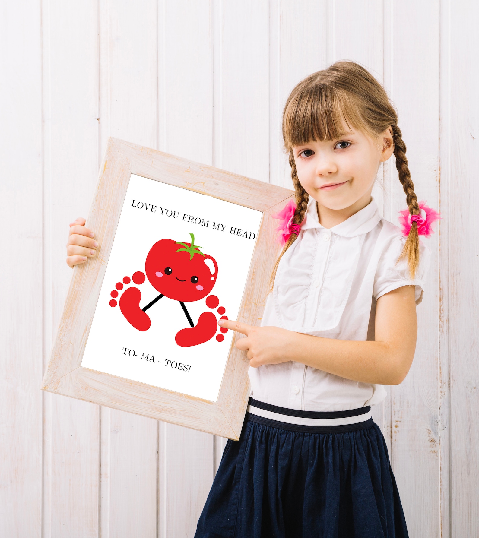 Birthday Card Keepsake for Aunt Uncle Dad Mom, Happy Birthday Handprint ...