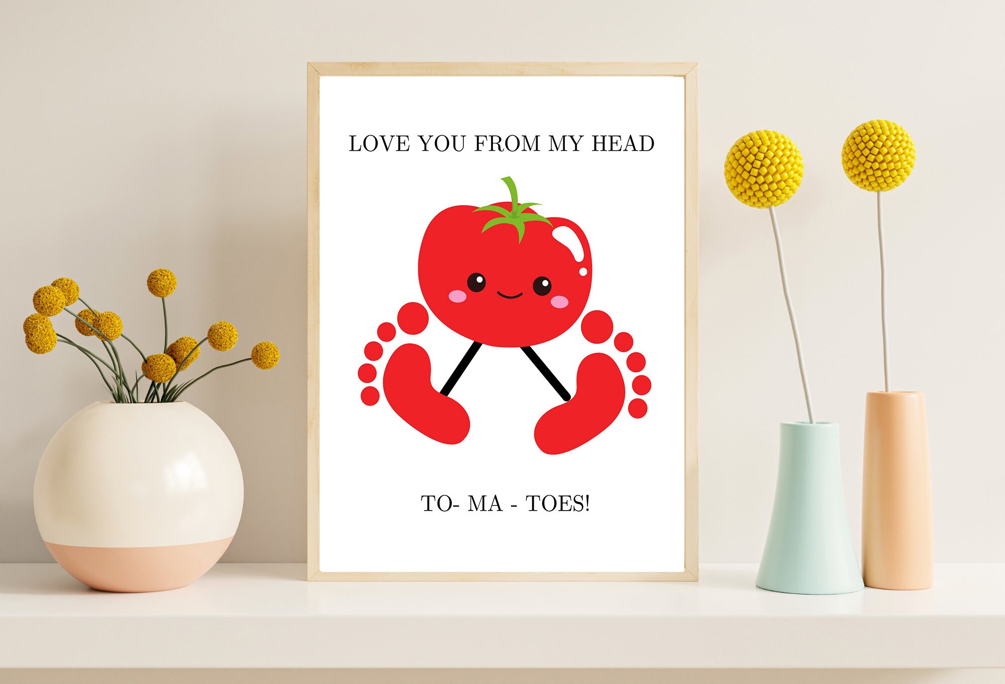 Birthday Card Keepsake for Aunt Uncle Dad Mom, Happy Birthday Handprint ...