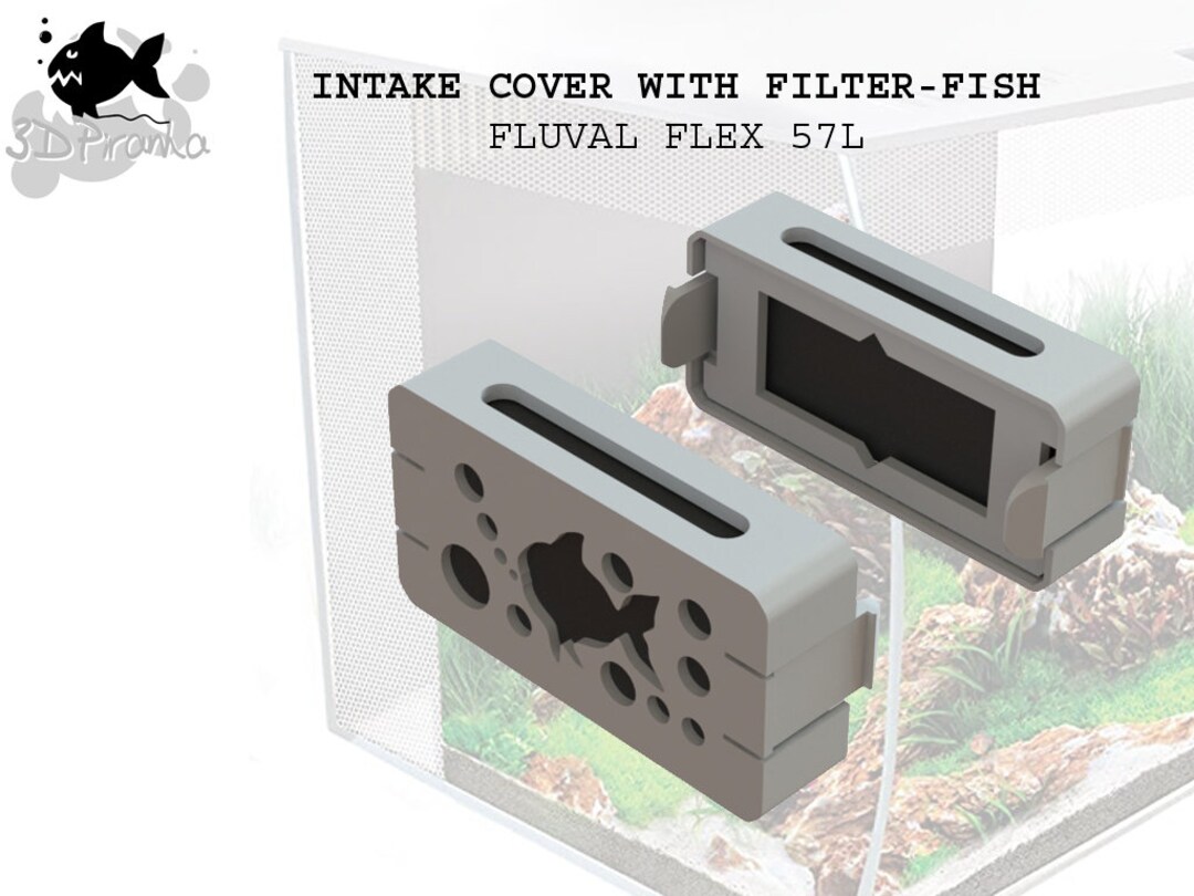 Intake Cover With Filter - Fish Logo Fluval Flex 57L Fish Tank - Etsy