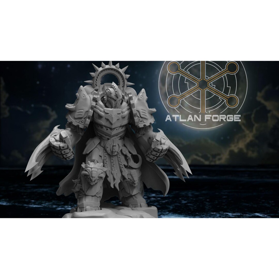 Wai Toa Aegis Armor Captain - Modular Unit 3d Printed Sculpted by Atlan ...