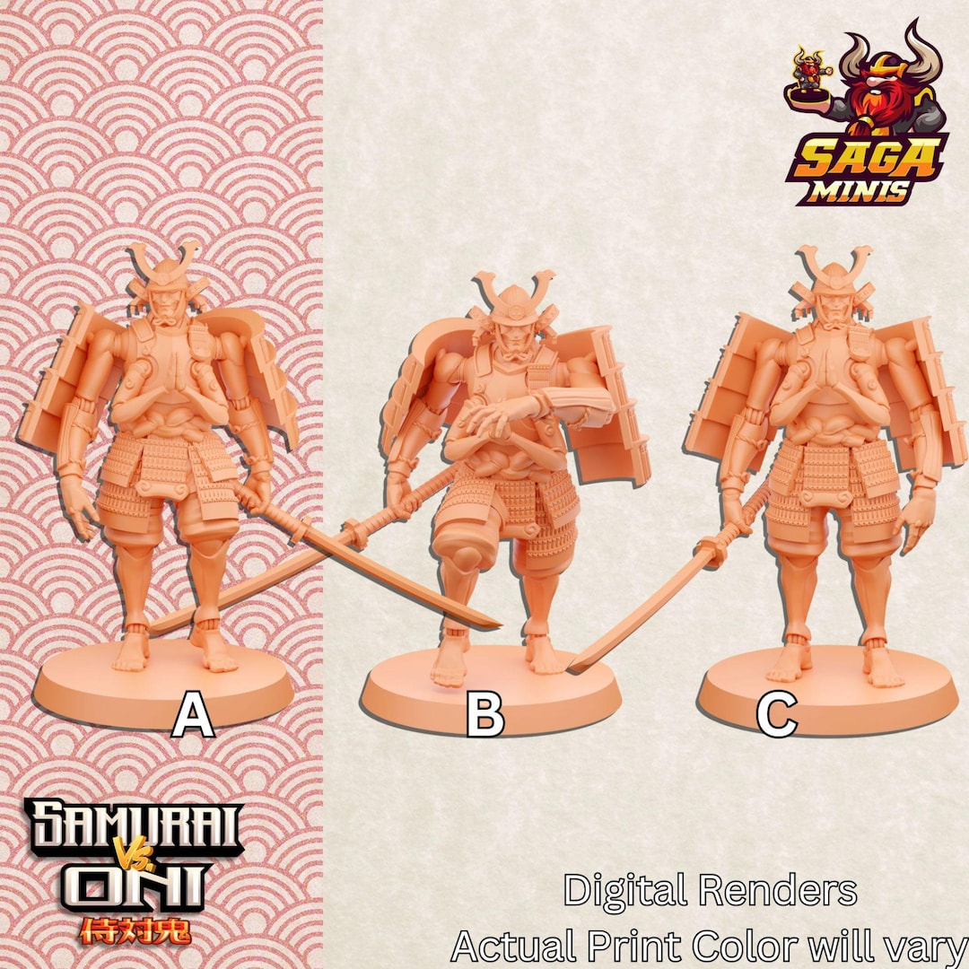 Mokujin Crusaders - 3d Printed Miniature Sculpted by Saga Miniatures - Etsy