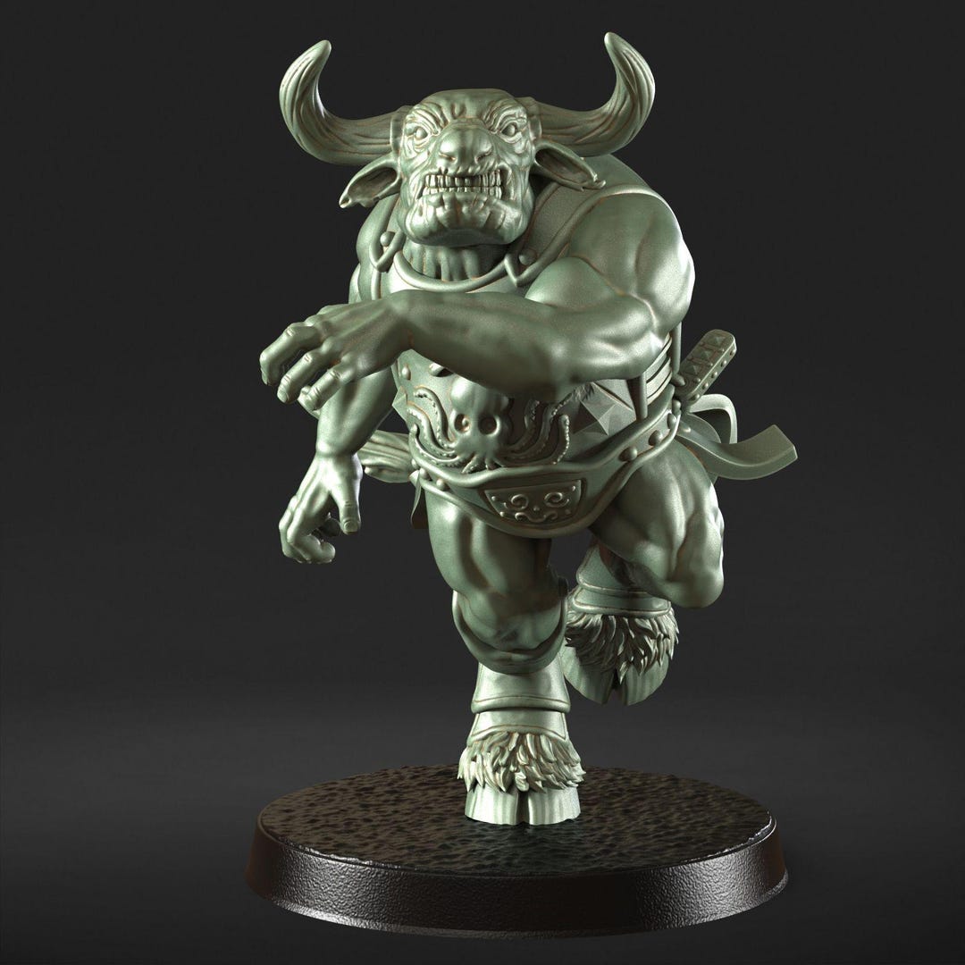 Minos the Minotaur - Forgotten Chapters: Roman Empire - 3d Printed ...