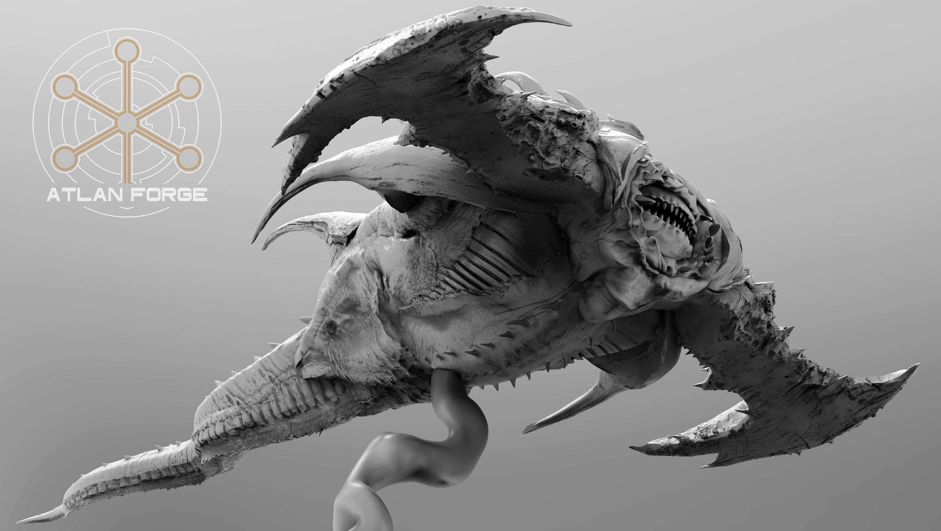 Manta Demons Sculpted by Atlan Forge - Etsy