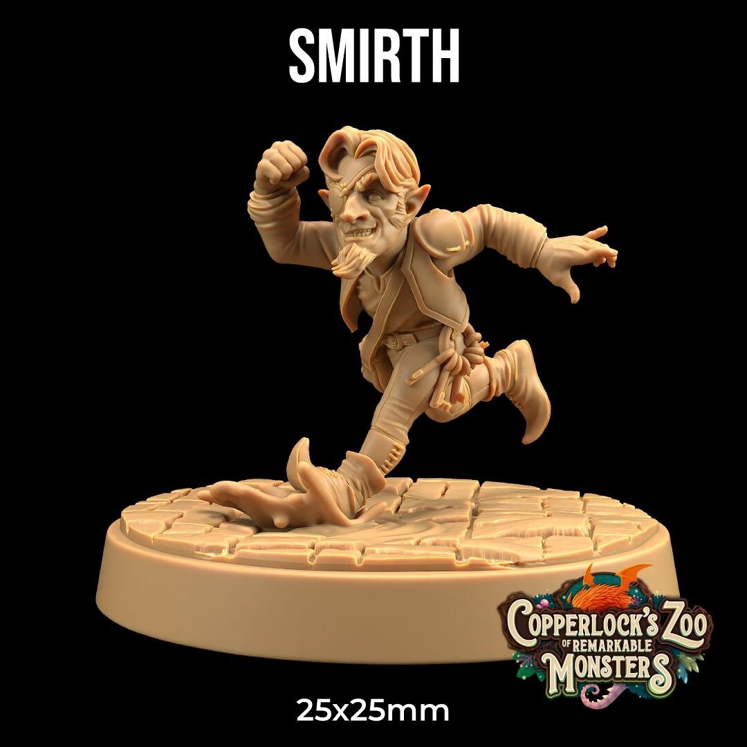 Smirth - 3d Printed Miniature by Dragon Trappers Lodge - Etsy