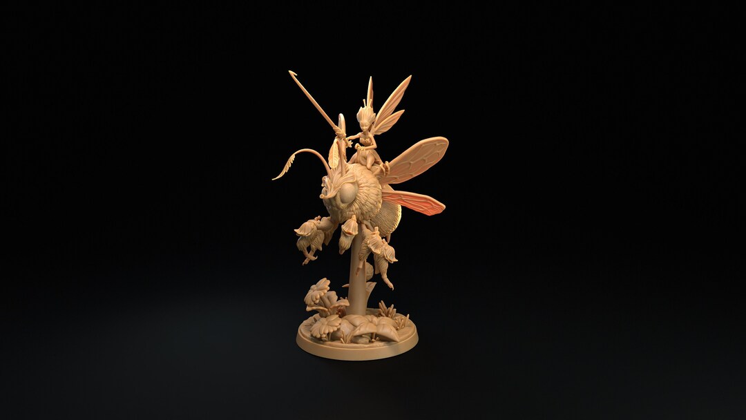 Faerie Rumblebee Knights - One Page Rules Compatible 3d Printed ...