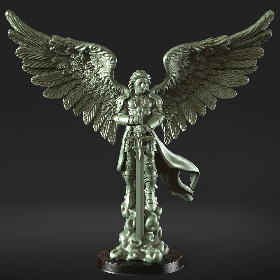 Raphael, Archangel - Angelis - 3d Printed Miniature Sculpted by RN ...