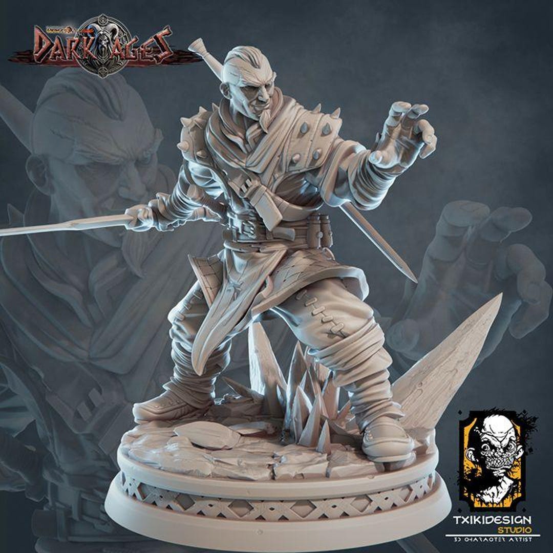 Arvandor Vanesh - 3d Printed Miniature Sculpted by Txiki Design Studio ...