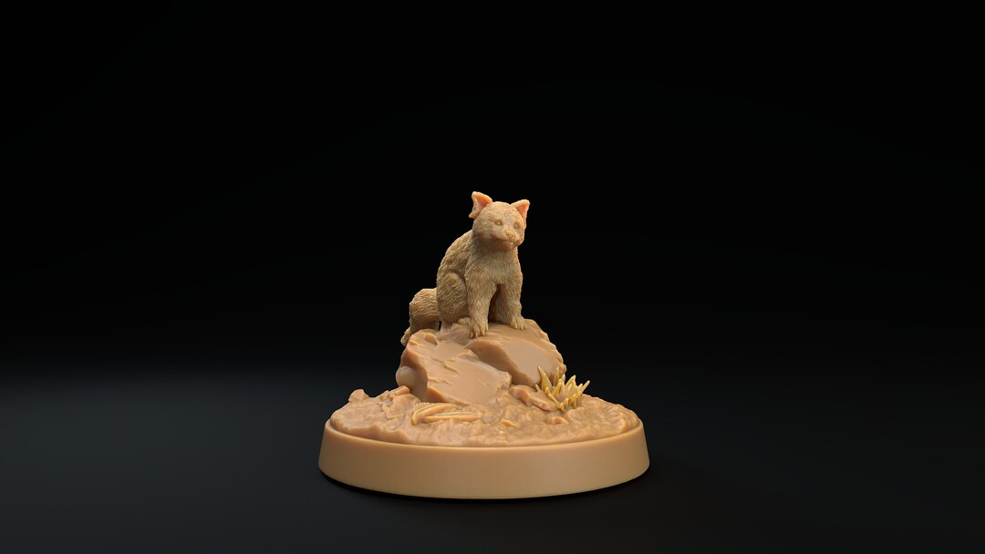 Buy Tanuki Red Panda Yokai Lodge 3d Printed Miniatures Sculpted by ...