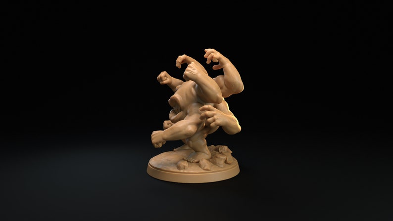 The Grabbler 3d Printed Miniatures Sculpted by Dragon - Etsy