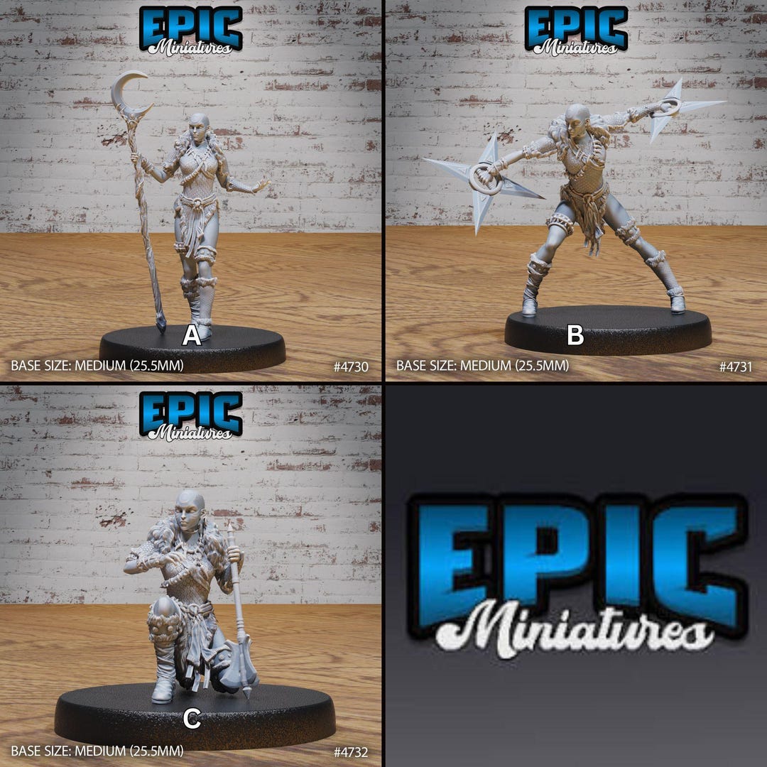 Moon Cultist 3d Printed Miniature Sculpted by Epic Miniatures - Etsy