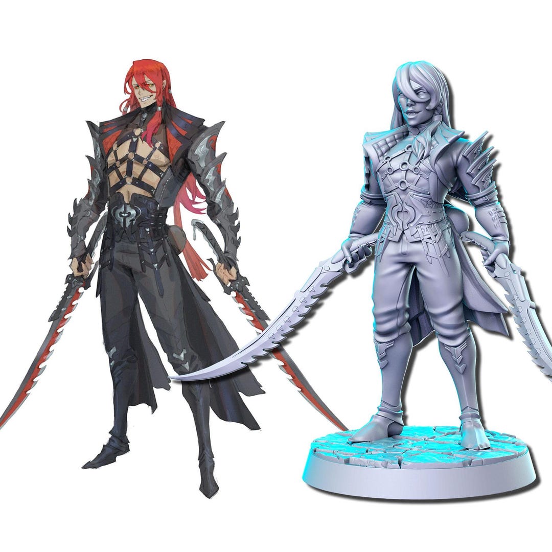 Velcor the Unyielding - Neokingdoms - 3d Printed Miniature Sculpted by ...