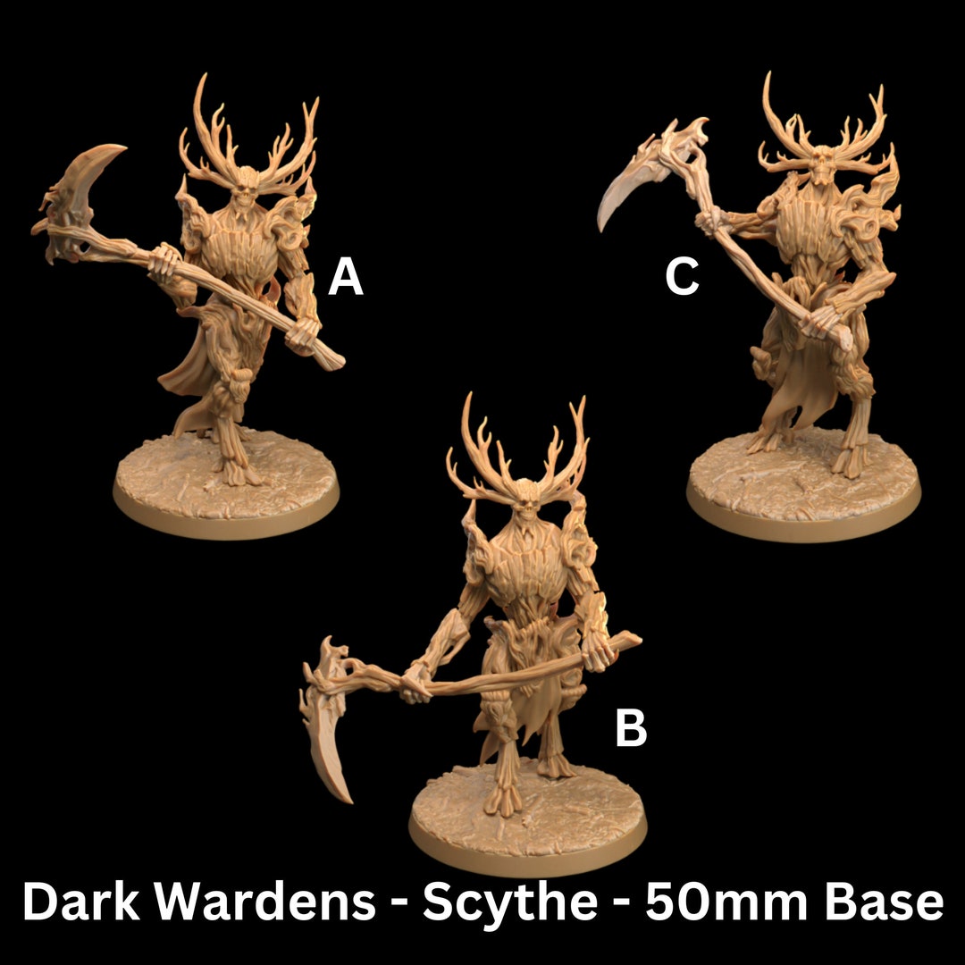 Dark Wardens - 3d Printed Miniatures Sculpted by Dragon Trappers Lodge ...