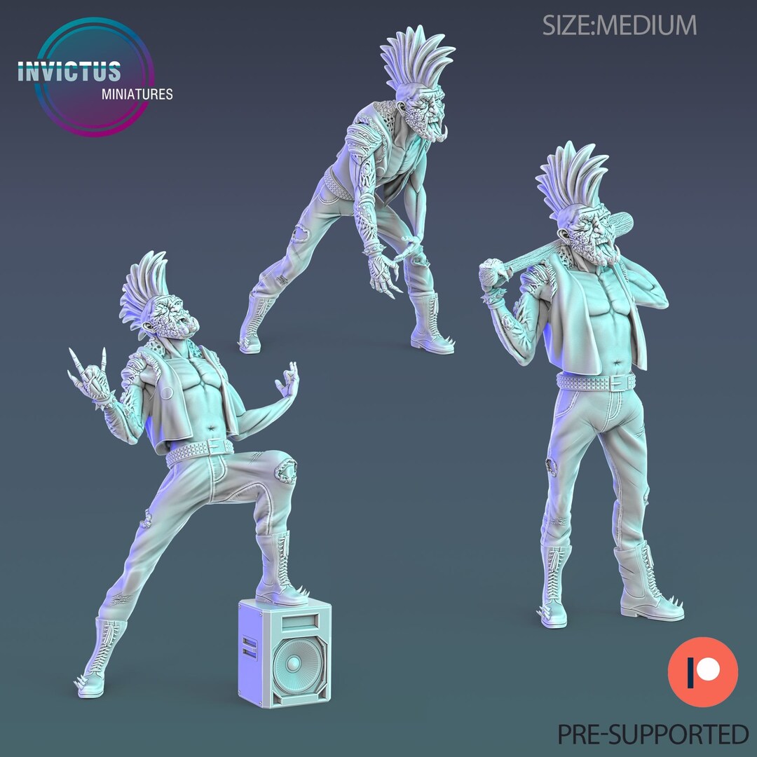 Bug Punk 3d Printed by Invictus Miniatures - Etsy