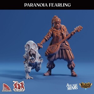 Paranoia Fearling - 3d Printed Miniature by Arcane Minis - Etsy
