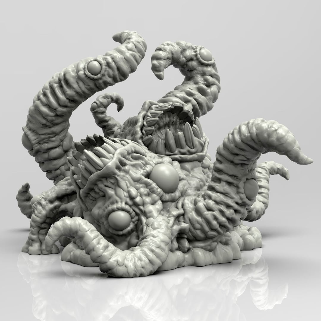 Shoggoth - 3d Printed Miniature Sculpted by Adaevy Creations - Etsy