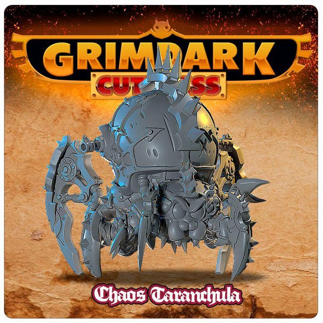 Chaos Taranchula - 3d Printed Grim Chibi Miniature - Etsy