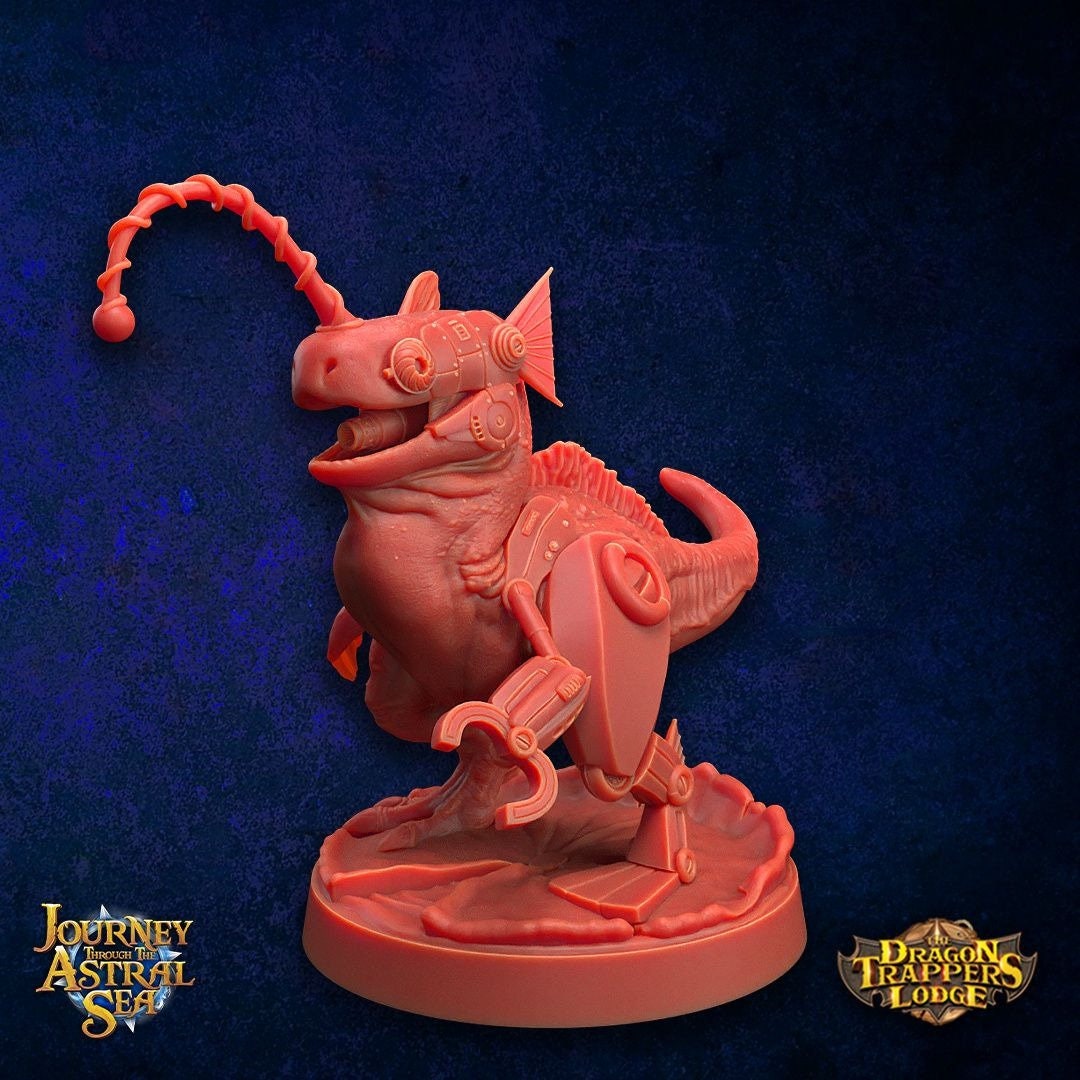 Cyborg Hopper 3d Printed Miniature by Dragon Trappers Lodge - Etsy