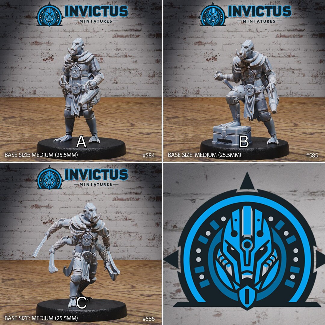 Stellar Adventurer 3d Printed by Invictus Miniatures - Etsy