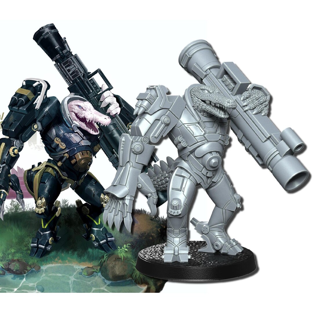 Zorg Deathfire - Neokingdoms - 3d Printed Miniature Sculpted by RN ...