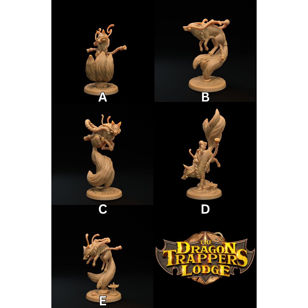 Watcher Spirits - 3d Printed Miniature by Dragon Trappers Lodge - Etsy