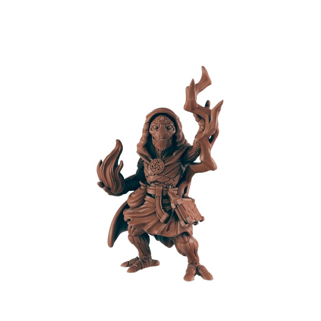 Battleforged Male Spellcaster - 3d Printed by EC3D - Etsy