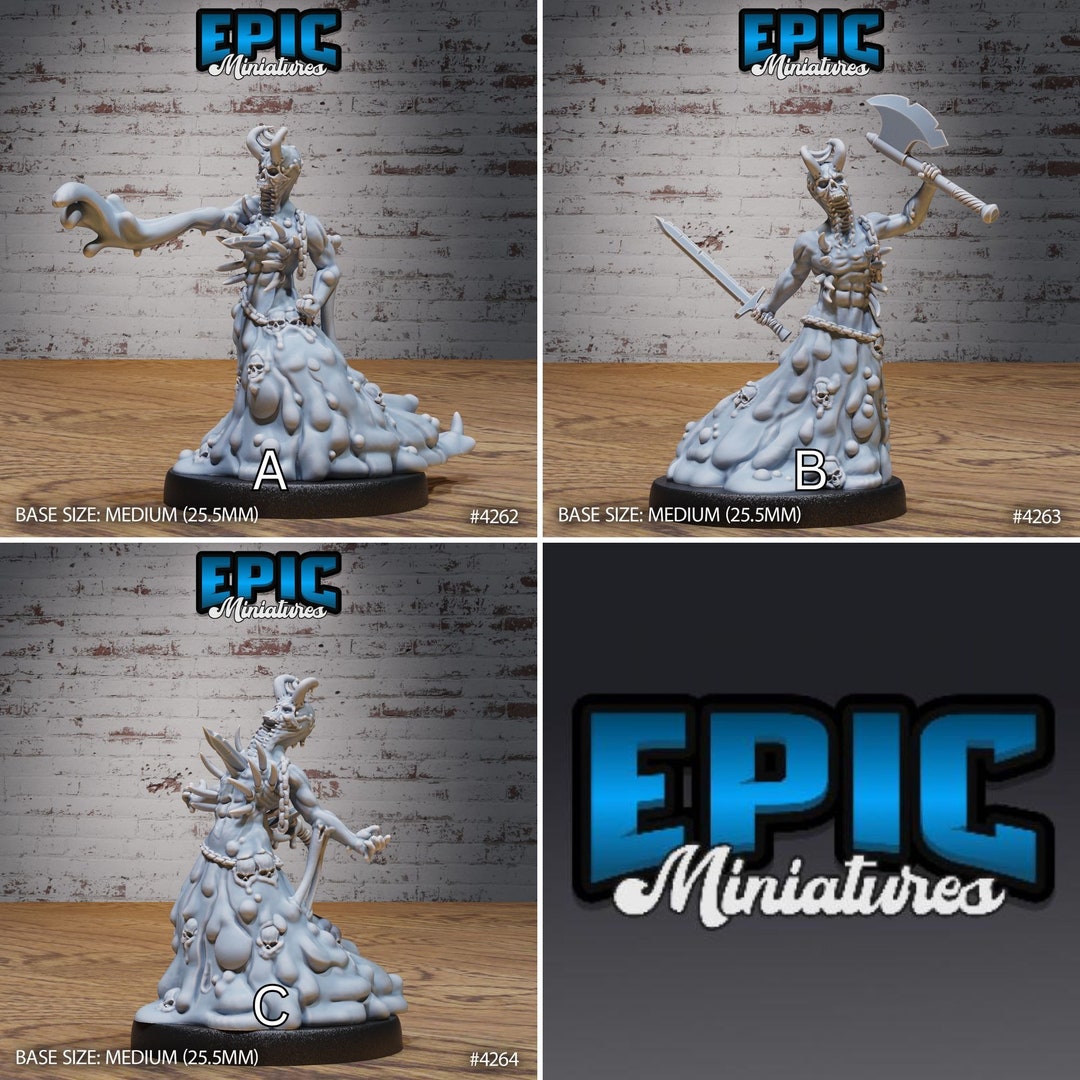 Death Ooze 3d Printed by Epic Miniatures - Etsy