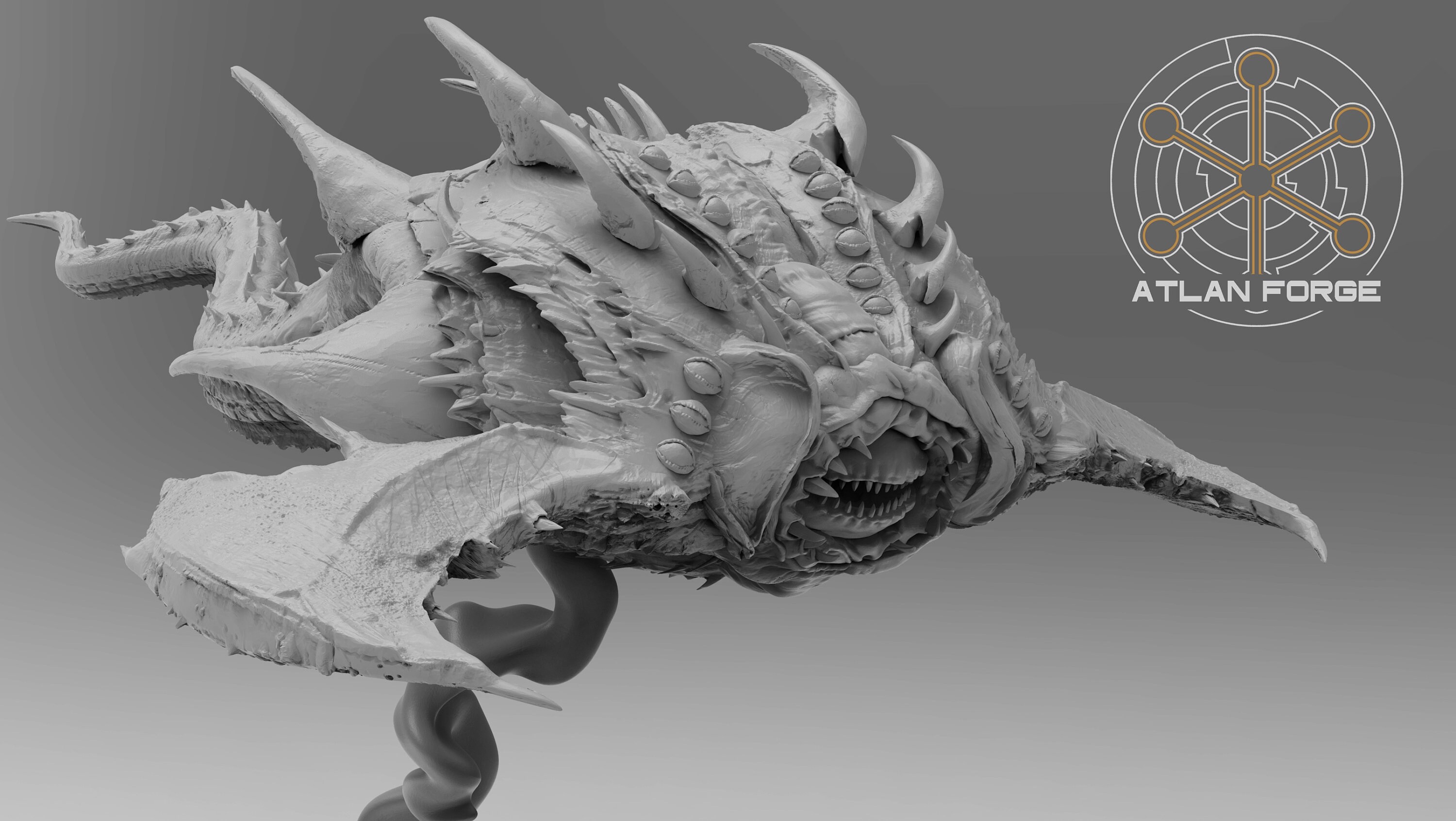 Manta Demons Sculpted by Atlan Forge - Etsy