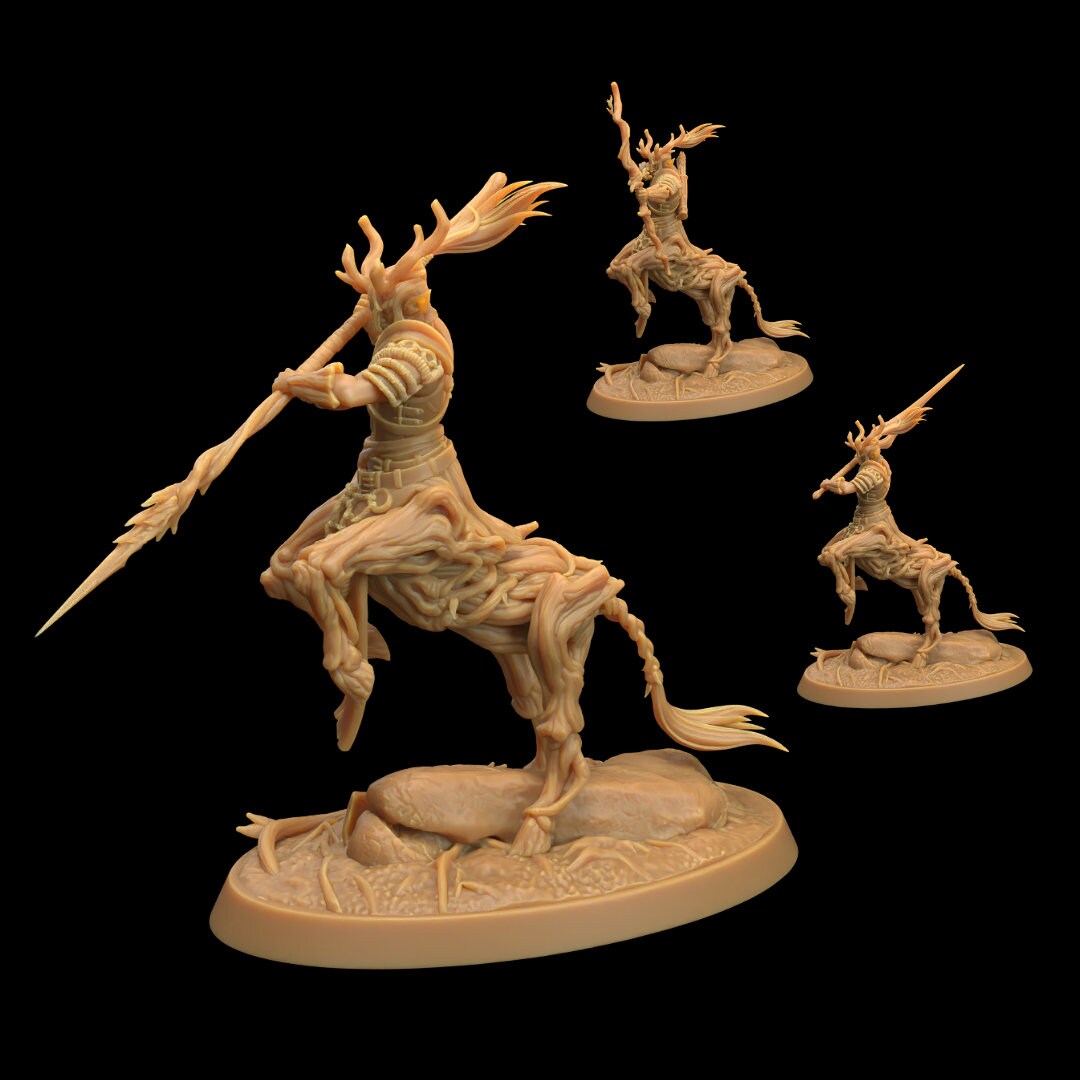Centaur Chief - 3d Printed Miniatures Sculpted by Dragon Trappers Lodge ...