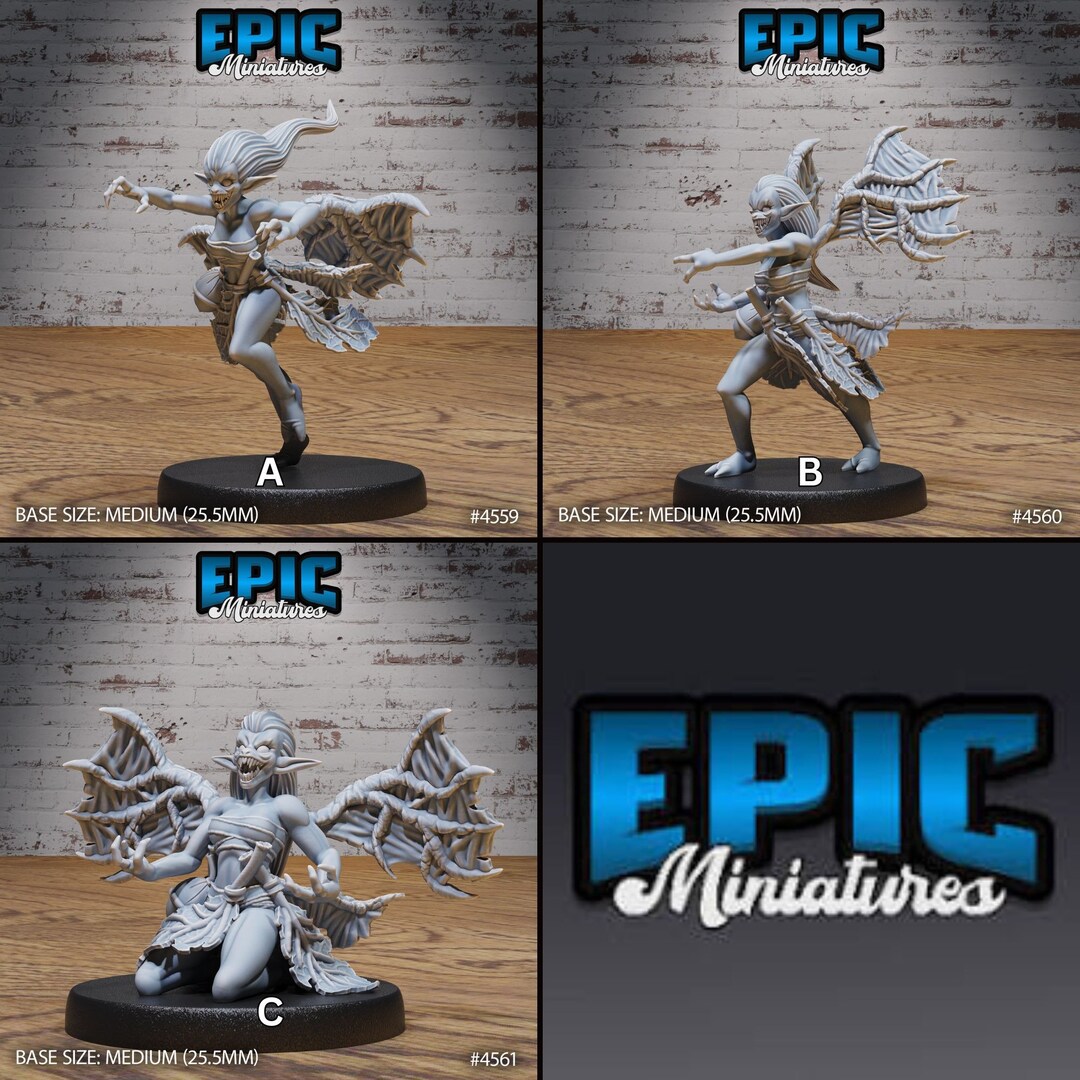 Blood Spawn 3d Printed Miniature Sculpted by Epic Miniatures - Etsy