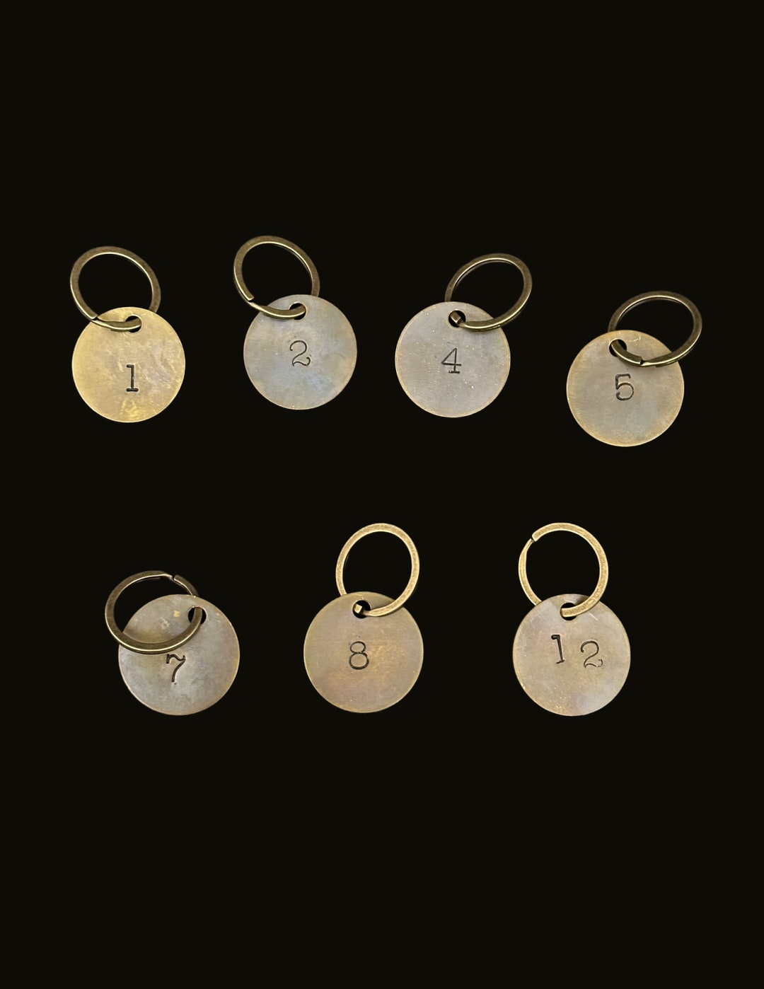 Antiques Brass Hotel Key Ring Keytag Keychain - Etsy