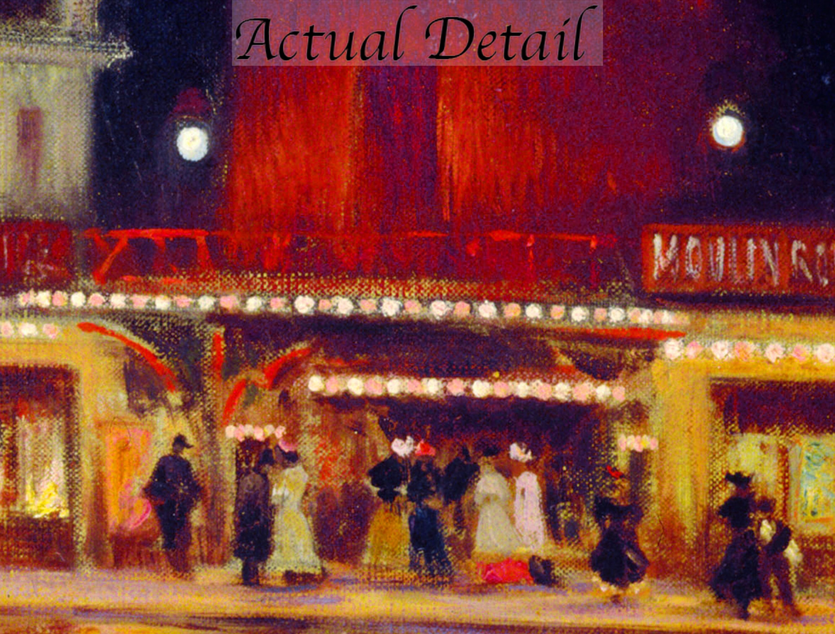 Parisian Nightlife Scene I Oil on Canvas I Painting I Portrait I Fine ...
