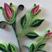 Pink Rose Buds-quilling Art - Etsy