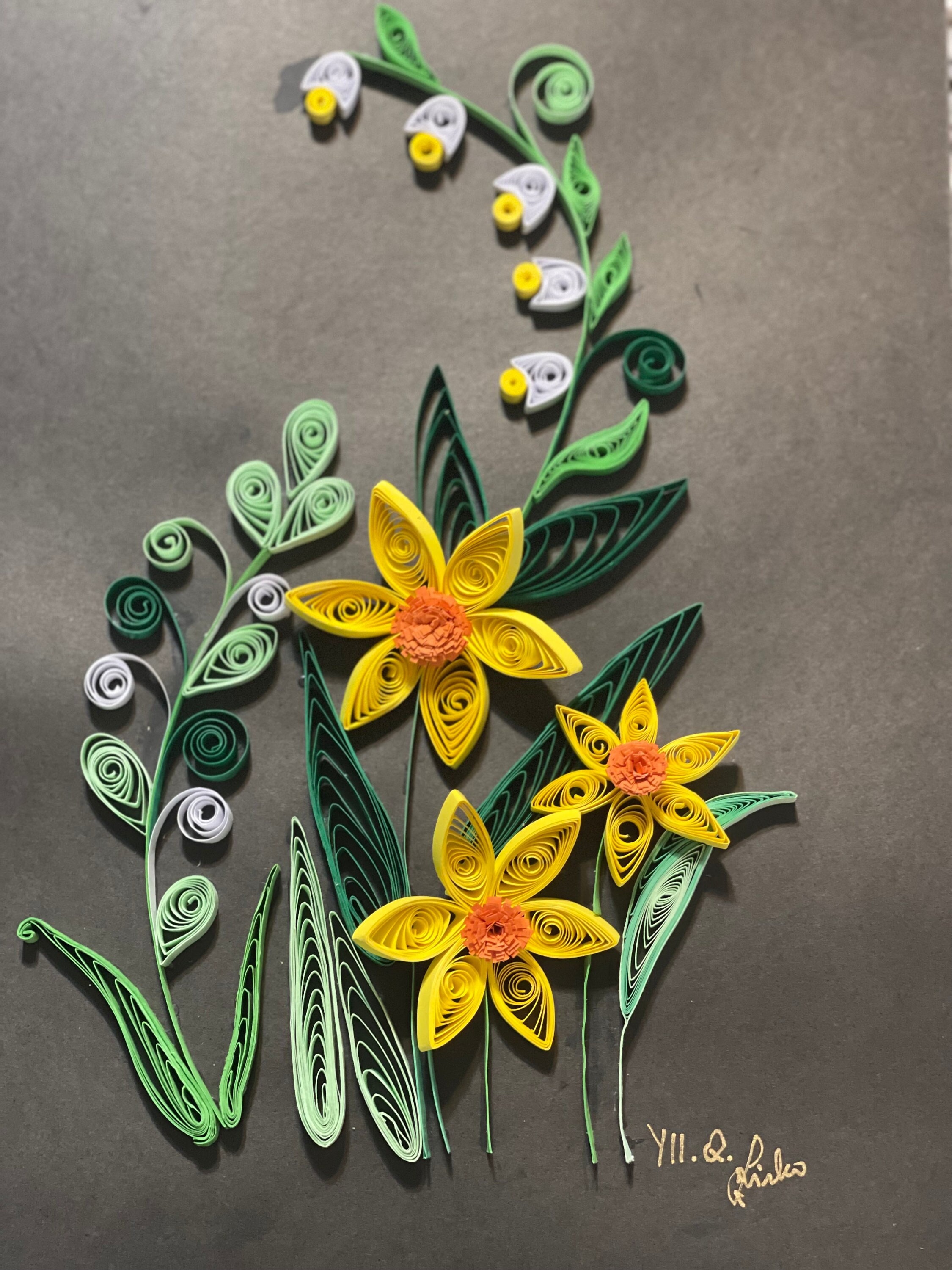 Easy Quilling Designs Flowers