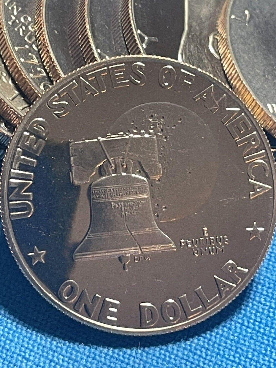 1976 S Proof Eisenhower Bicentennial “ike Silver Dollar”. Type 1!!! - Etsy