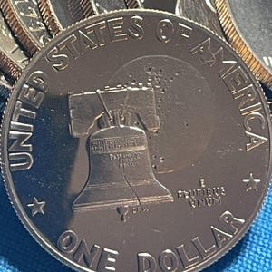 1976 S Proof Eisenhower Bicentennial “ike Silver Dollar”. Type 1!!! - Etsy